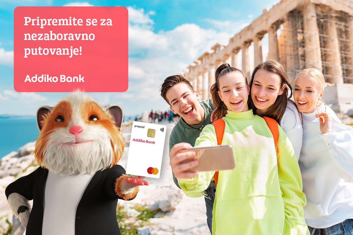 Addiko Mastercard® Prepaid kartica: Pripremite se za nezaboravno putovanje