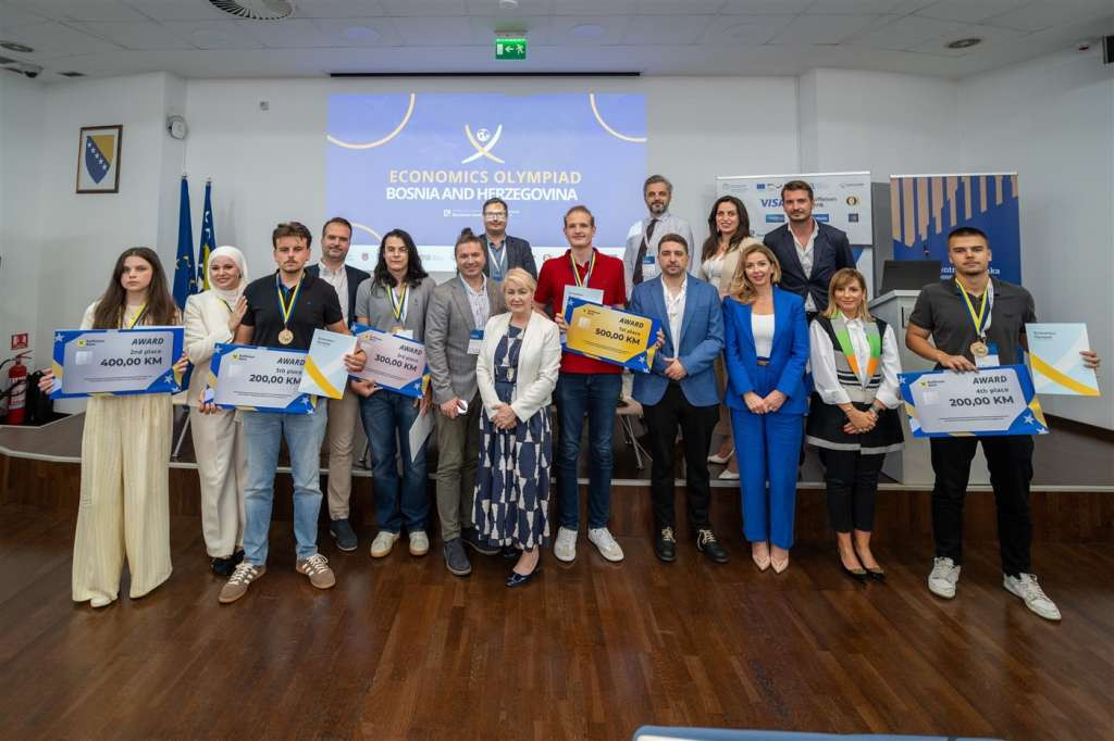 Državno finale Ekonomske olimpijade 2025 održano u Centralnoj banci BiH