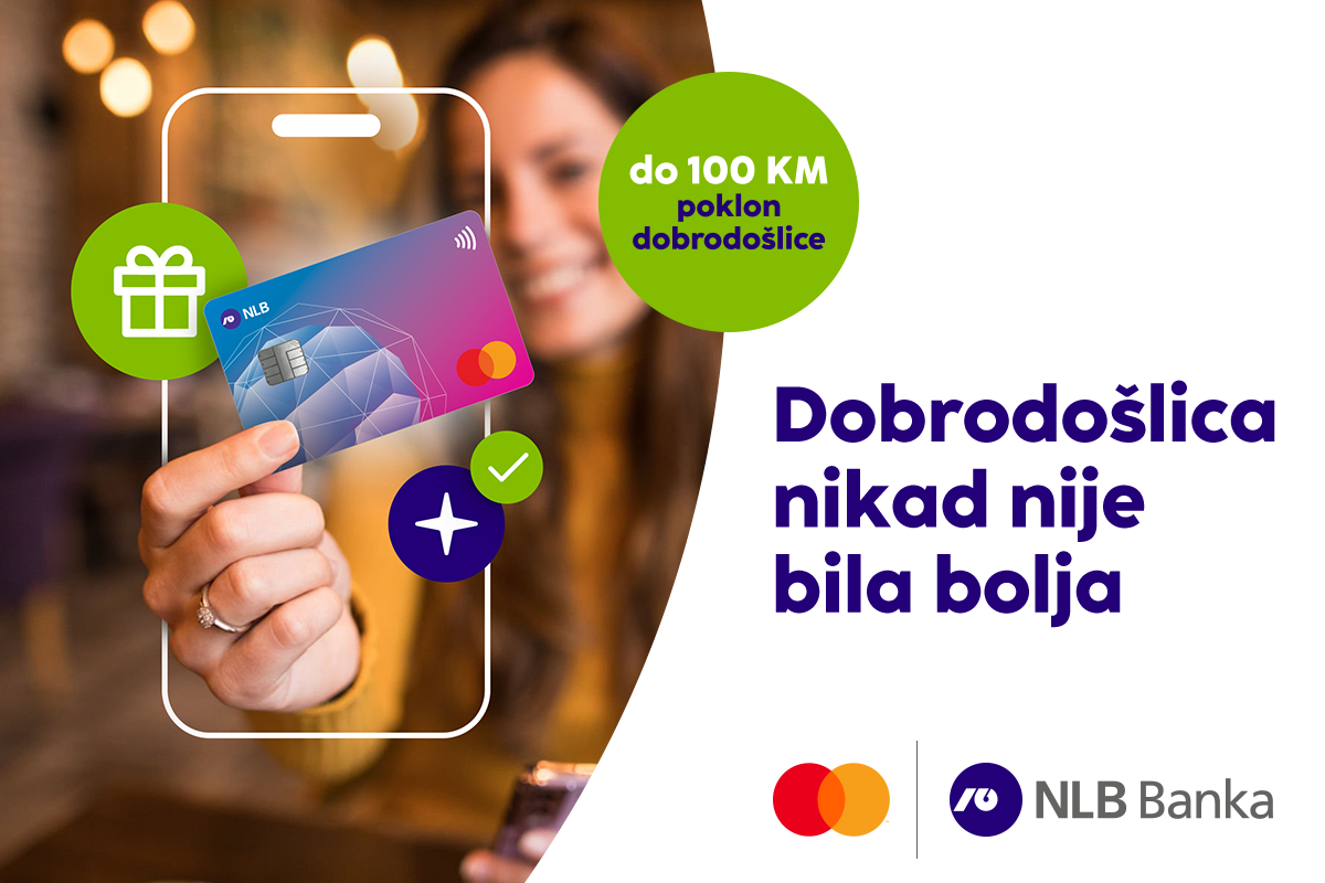 NLB Banka i Mastercard: ugovori NLB Super paket i čeka te dobrodošlica